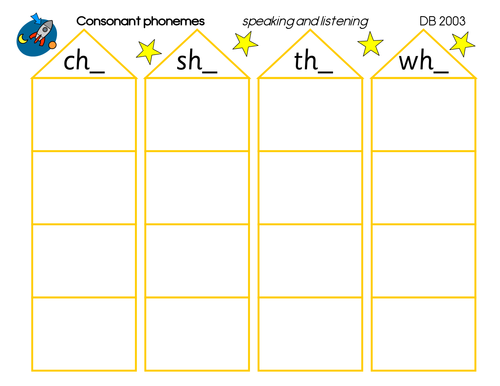 Phase 3: ch phoneme - package of table cards, activities, games and ...