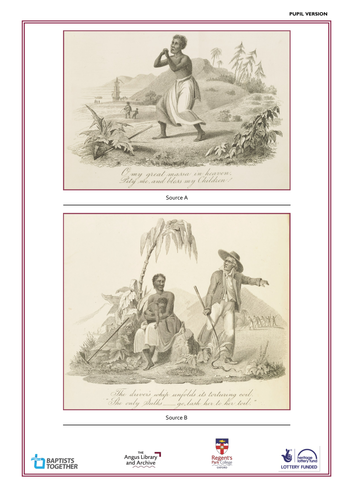 The Abolition of the Slave Trade Lesson Starters | Teaching Resources