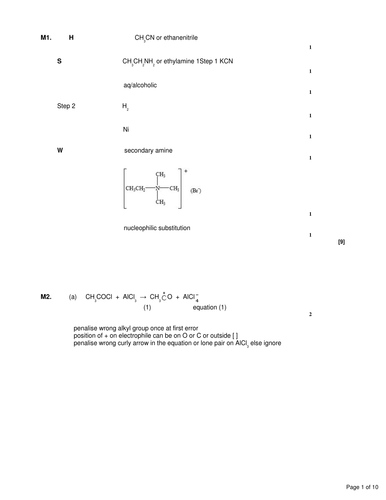 AQA A2 Chemistry Organic Synthesis and Analysis | Teaching Resources