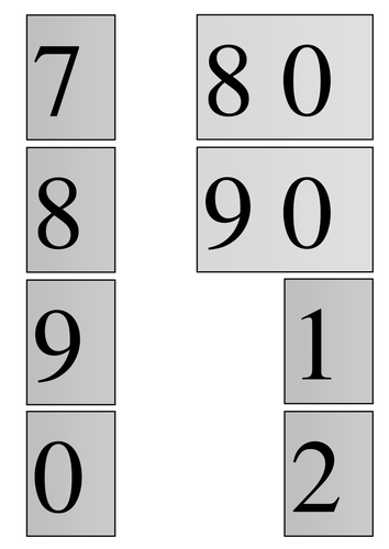 Place value cards | Teaching Resources