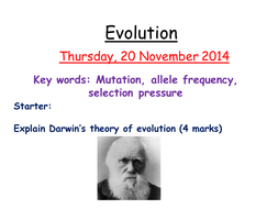 Evolution | Teaching Resources