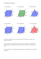 Pythagoras Worksheets | Teaching Resources