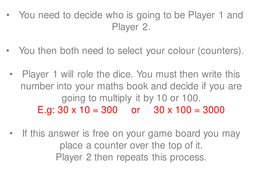 Game on Multiplying by 10 and 100 | Teaching Resources