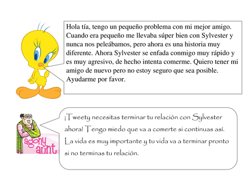 AQA Spanish GCSE las relaciones personales | Teaching Resources