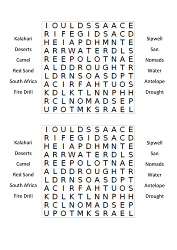 Life in the Kalahari | Teaching Resources