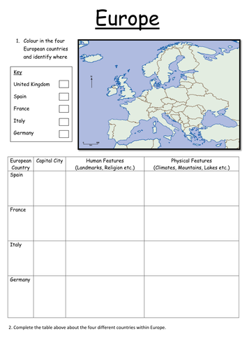 Europe | Teaching Resources