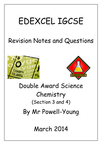 IGCSE Double Award Revision Booklets | Teaching Resources