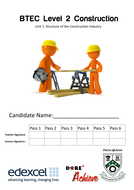 BTEC Level 2 Construction UNIT 1 Booklet -Legacy by MrMattRoberts ...