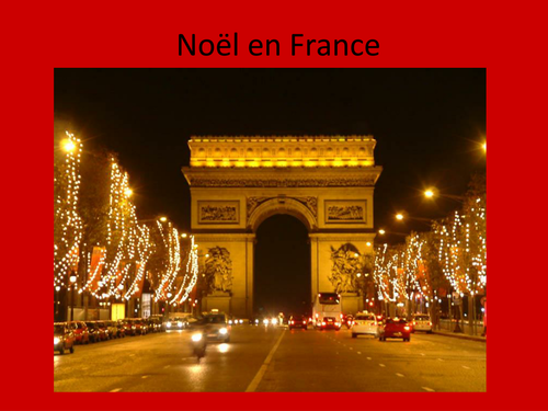 Noel en France - cultural traditions and vocab | Teaching Resources