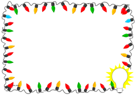 Light Bulb Themed Lined Paper and Pageborders | Teaching Resources