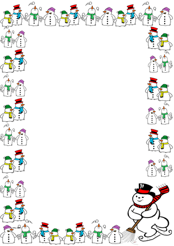 Christmas Themed Lined paper and Pageborders (2) | Teaching Resources