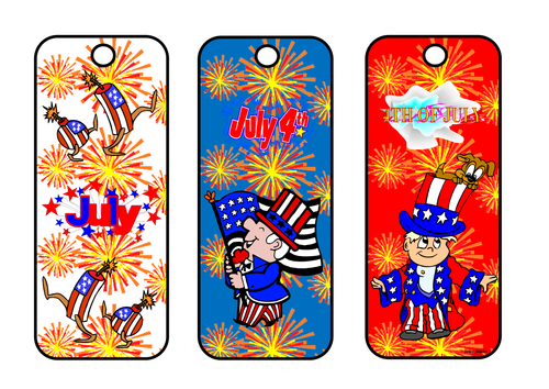 Independence Day Themed Bookmarks | Teaching Resources
