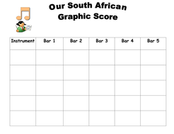 Creating a musical Graphic Scores | Teaching Resources