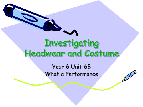What a Performance! Hat Making | Teaching Resources