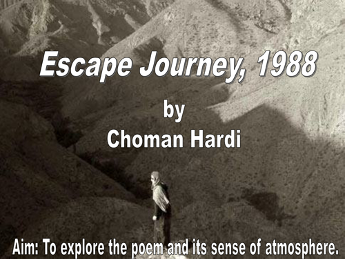 Escape Journey; 1988 by Choman Hardi | Teaching Resources