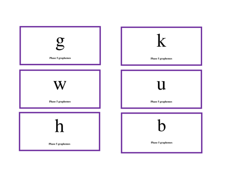 Phase 5 Phonics Flashcards and Assessment sheet | Teaching Resources