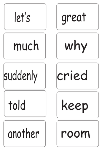 High Frequency Word Flashcards(1-300) | Teaching Resources