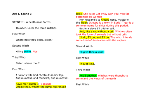 Macbeth | Teaching Resources