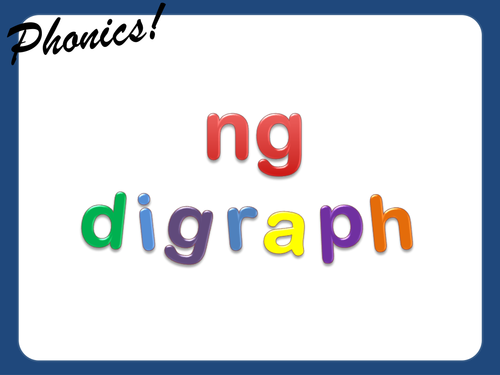 Digraph: ng | Teaching Resources