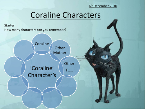 Coraline Characters APP PREP | Teaching Resources