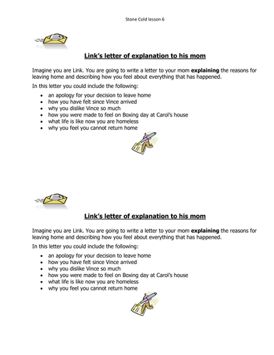 Stone Cold Activities | Teaching Resources