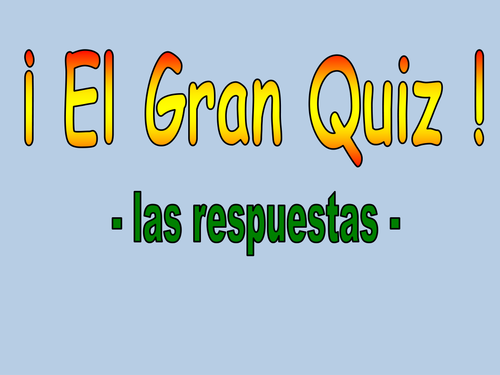 Spain Quiz | Teaching Resources