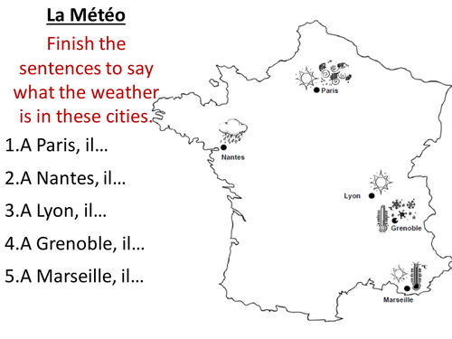 Weather forecast starter | Teaching Resources