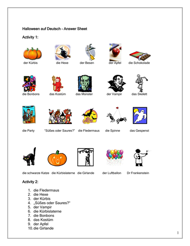Halloween | Teaching Resources