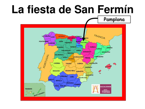 San Fermin presentation | Teaching Resources