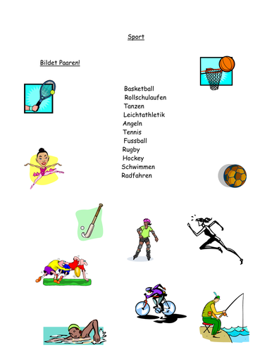 Sportarten | Teaching Resources