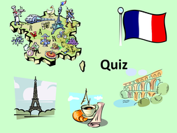 Quiz about France (multiple choice) | Teaching Resources