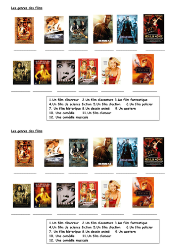 le cinema | Teaching Resources