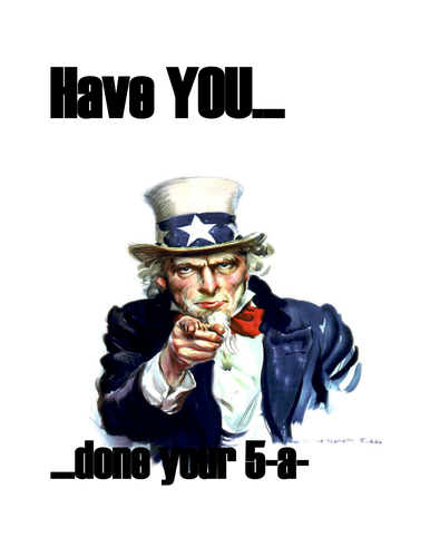 Have you done your 5 a day? | Teaching Resources