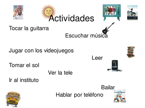 Free time and future tense - Spanish | Teaching Resources