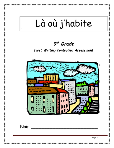 La ou J'habite | Teaching Resources
