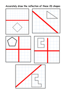 Reflections of 2D Shapes | Teaching Resources