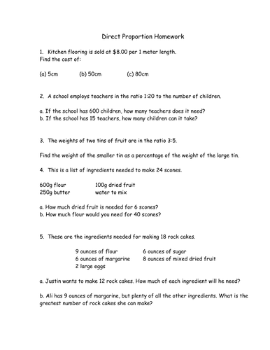 Ratio & proportion | Teaching Resources
