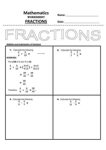 adding-and-subtracting-fractions-using-lcm-method-teaching-resources