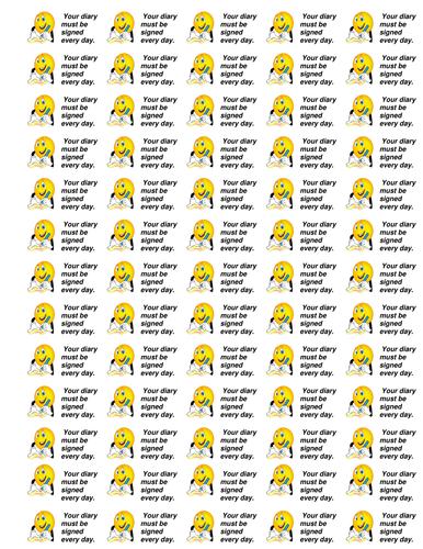 Stickers - Comments on Homework | Teaching Resources