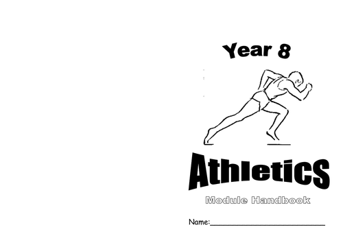 Grade 6-8 Athletics Workbooklet | Teaching Resources