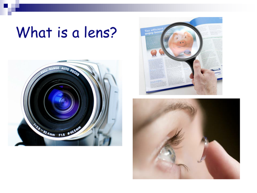 Intro to Lenses | Teaching Resources