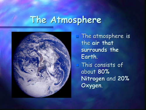The Atmosphere | Teaching Resources