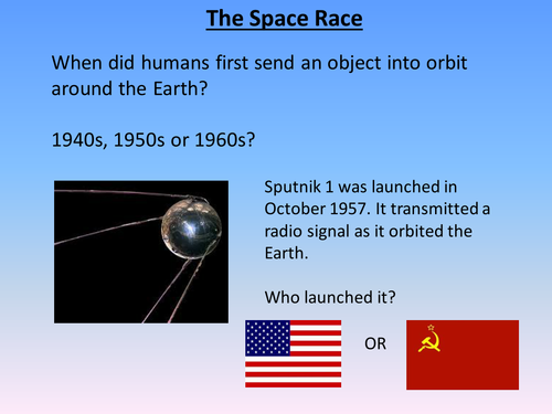 The Space Race | Teaching Resources