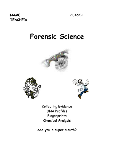 Forensic Science Day Booklet | Teaching Resources
