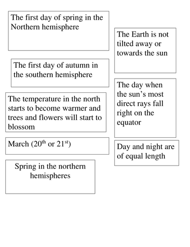 Seasons | Teaching Resources