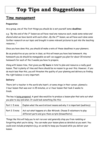 Be the teacher project for students | Teaching Resources