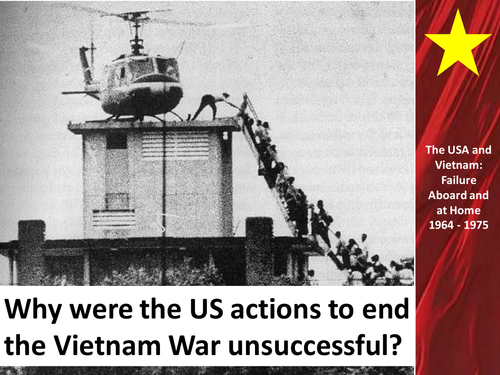 US Actions to End the Vietnam War | Teaching Resources