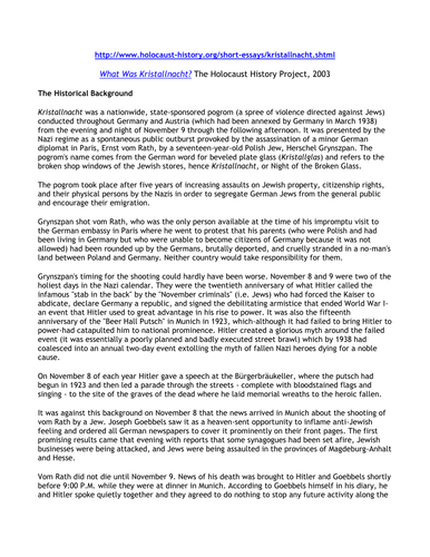 The Holocaust - | Teaching Resources