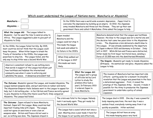 WW2 Essay Questions | Teaching Resources