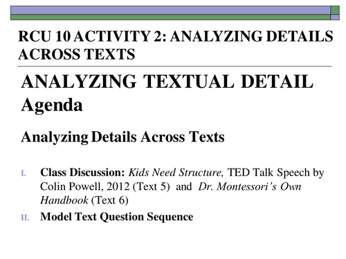Understanding Close Reading 9/10 | Teaching Resources